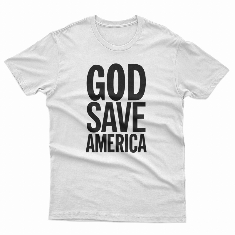 Kanye West God Save America T-Shirt For UNISEX - teespopular.com